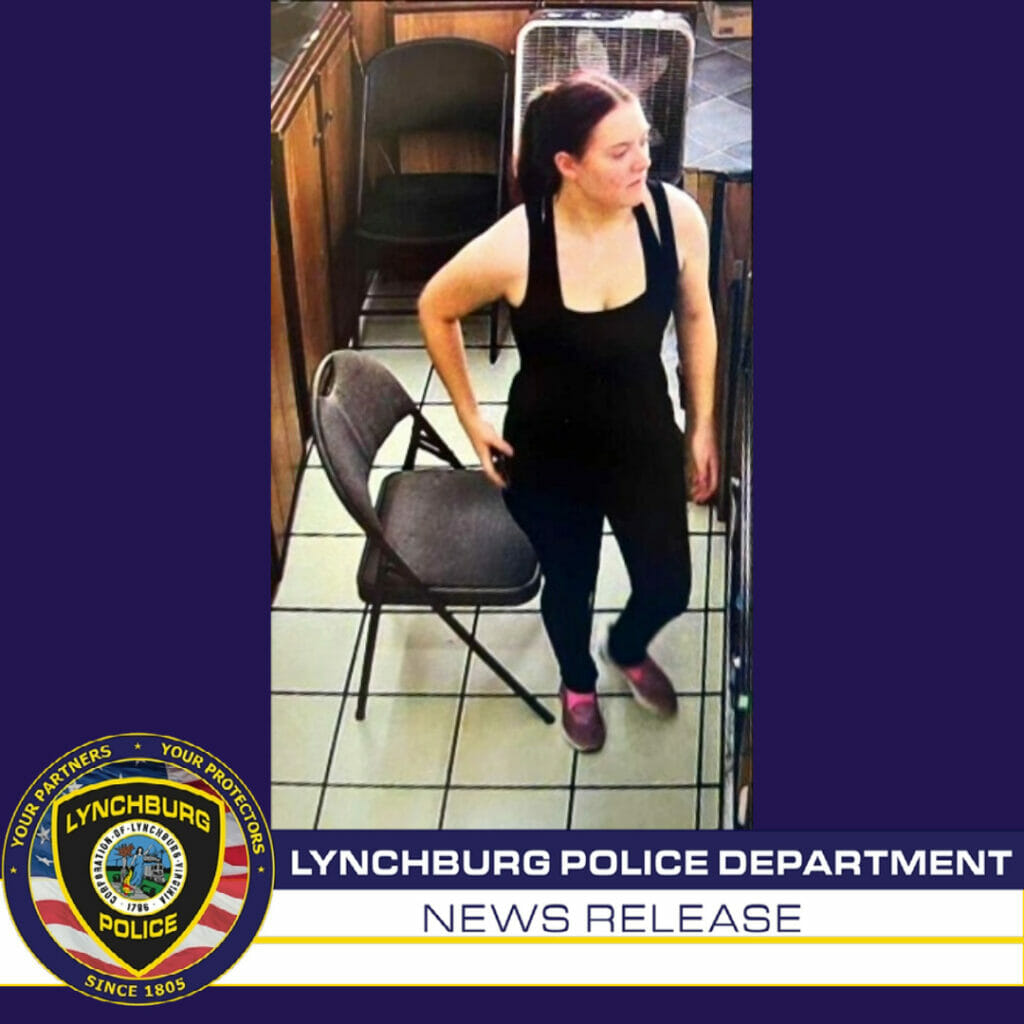 LPD Investigating Missing Person - Lynchburg Police Department